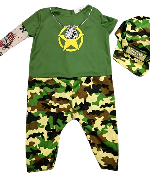 Private Service Baby Army Costume Halloween Costume – FANTASIA Costume Shop